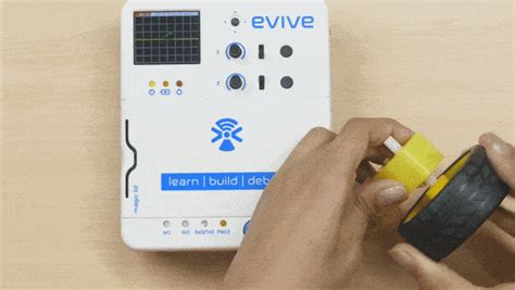 Evive S Inbuilt Tools Pin State Monitor Oscilloscope Sensing Feature And Function Generator