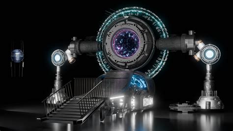 Sci Fi Portal 3d Turbosquid 2236832