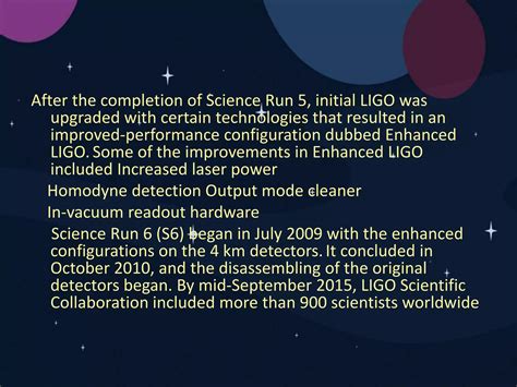 L I G O Laser Interferometer Gravitational Wave Observatory Pptx