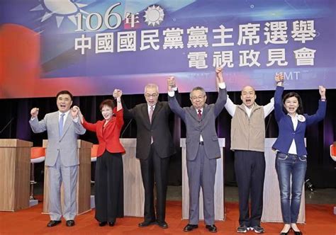 國民黨主席選舉第二場電視政見會 候選人抵會場 政治 中時