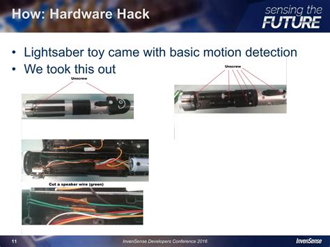 SensorStudio Real Use Cases Lightsaber IDC 2016 PPT
