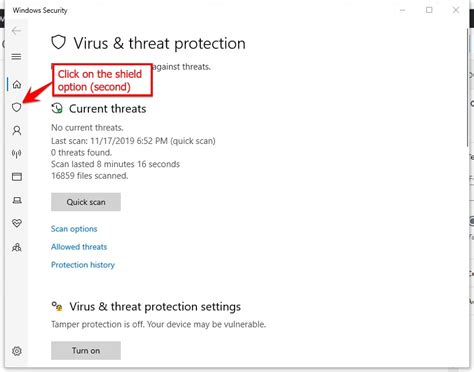 How To Turn Off Virus And Threat Protection In Windows 10