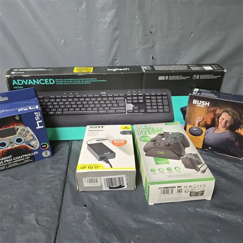 Lot 1251 APPROXIMATELY 15 ASSORTED ITEMS TO INCLUDE LOGITECH ADVANCED MK540 TRANSPARENT