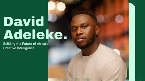 Resilience Spotlight David Adeleke Building The Future Of Africas