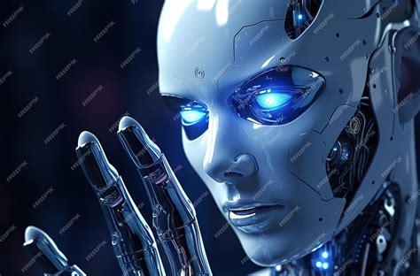 Premium Ai Image Robot Work In The Future Robotics Technology