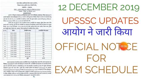 Upsssc News 2019upsssc News Latestupsssc Todayupsssc New Notice