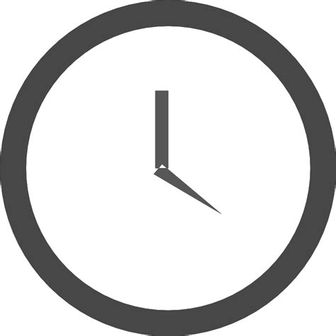 Clock Vector Svg Icon Svg Repo