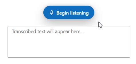 Angular SpeechToText Component Syncfusion