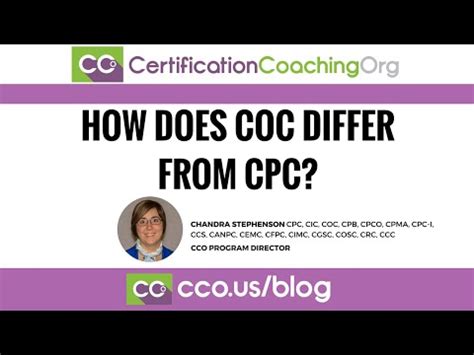 How Does COC Differs From CPC Medical Coding Question