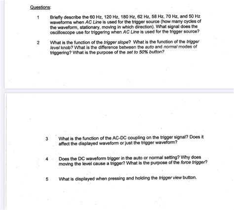 Solved Questions Briefly Describe The Hz Hz Chegg Com