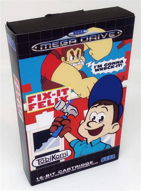 Fix It Felix Jr Sega Mega Drive Genesis
