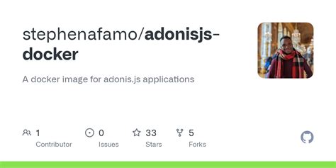 Github Stephenafamoadonisjs Docker A Docker Image For Adonisjs Applications