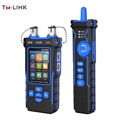 Multi Function Network Cable Tester Optical Power Meter Visual Fault