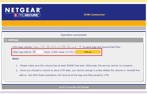 Installing And Using The UTM Connector Add On With ReadyNAS OS NETGEAR Support