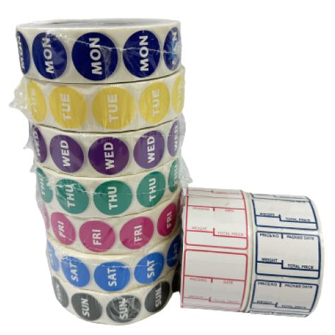 Pre Printed Labels In Roll Form Ezi Printing And Supplies Pte Ltd