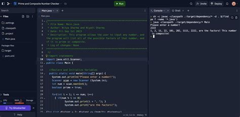 Prime And Composite Number Checker With Factors Devpost