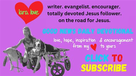 Will You Sponsor Lara Lara Love S Good News Daily Devotional