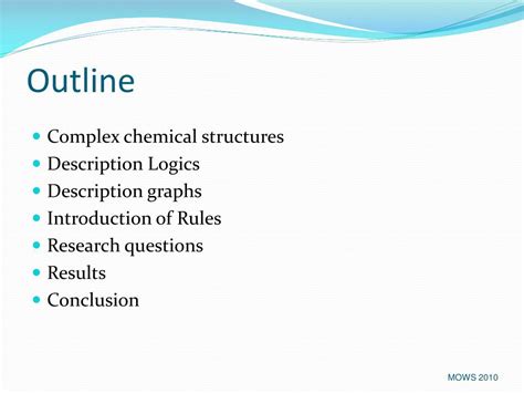 Ppt Using Description Logics Description Graphs And Rules For Modelling Chemical Structures