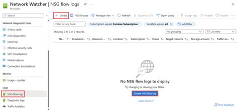 Tutorial Log Network Traffic Flow To And From A Virtual Machine Azure Portal Microsoft Learn