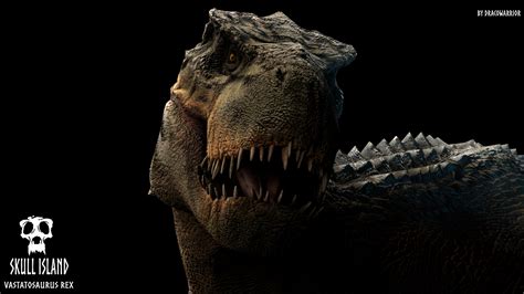 Skull Island Vastatosaurus Rex Render 09 By Dracokhajiit On Deviantart