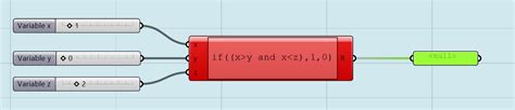 Expression Designer Embedding And In If Operation Grasshopper