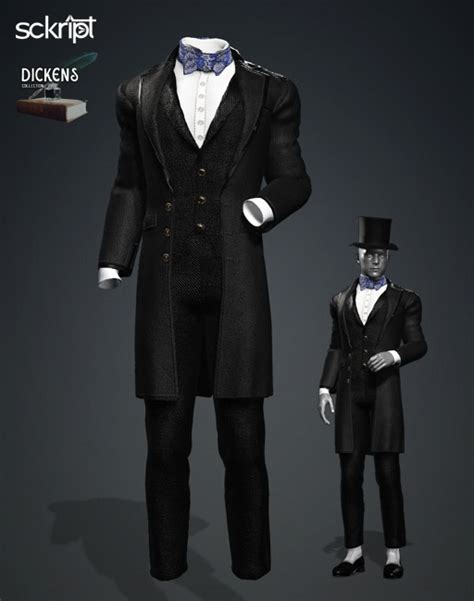 Dickens Men Collection Character Creatoroutfit Reallusion Content Store