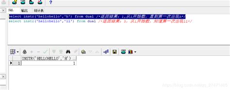 Oraclemysql中 Instr 函数的用法oraclemysql中 Instr跟like有相同的功能进行模糊匹配查询， Instr更高级 腾讯云开发者社区 腾讯云