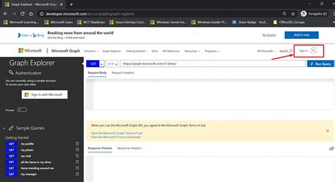 Introduction To Microsoft Graph Api Part 1 Windowstechpro