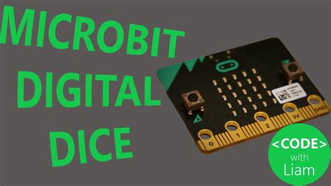 Making A Dice With The Bbc Microbit Youtube