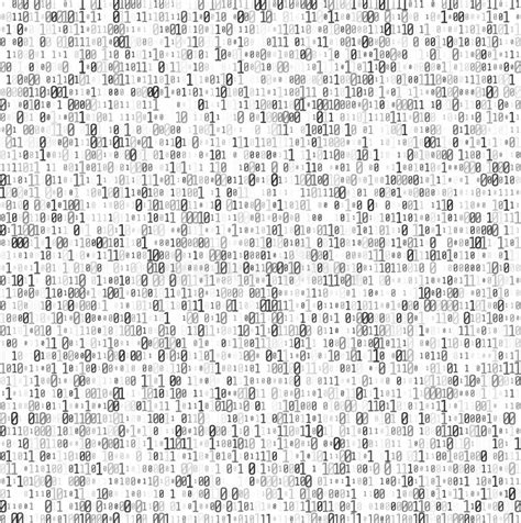 Abstract Matrix Background Binary Computer Code Coding And Hacker