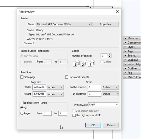 Difficulty Printing To Scale In Sketchup Pro 2022 Pro Sketchup Community