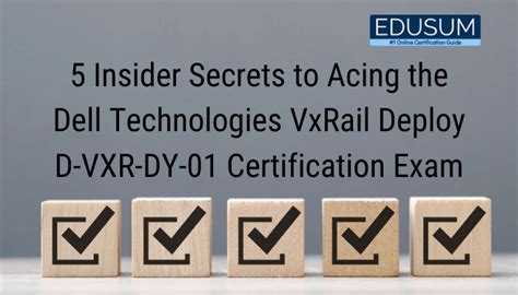 vxrail deploy certification edusum
