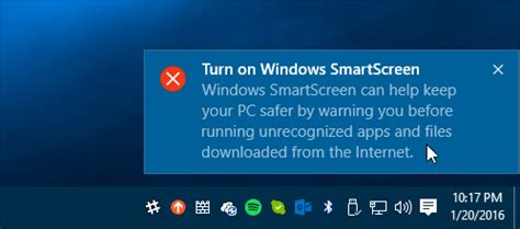 How To Turn Off SmartScreen Filter In Windows 10