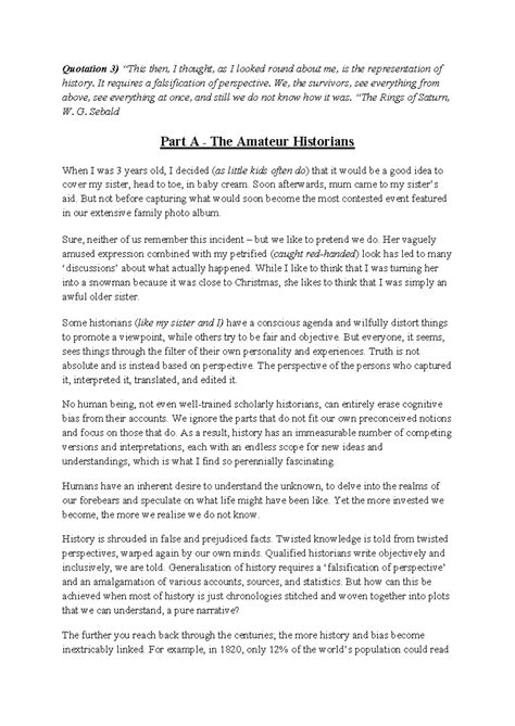 English Advanced Task 1 Discursive Example Quotation 3 “this Then I