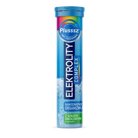 Plusssz Electrolyte Complex Effervescent Vitamins European Beauty By B
