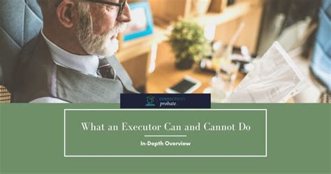 What An Executor Can And Cannot Do Connecticut Probate