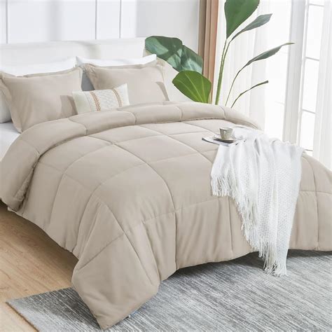 Cozylux Twin Twin Xl Comforter Set Beige Twin Size