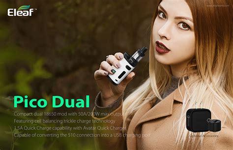 Pico Dual Eleaf Electronic Cigarette