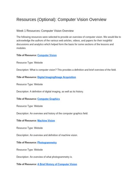 computer vision overview pdf