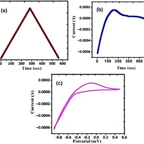 Schematic Representation Of Measurement Setup Of Cyclic Voltammetry