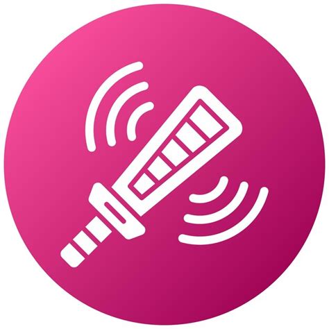 Premium Vector Metal Detector Icon Style