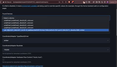Unable To Start Zigbeemqtt Using Smlight Slzb 07 Zigbee Home Assistant Community