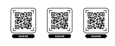 Scan Me Qr Code Design Qr Code For Payment Text Transfer With Scan Me