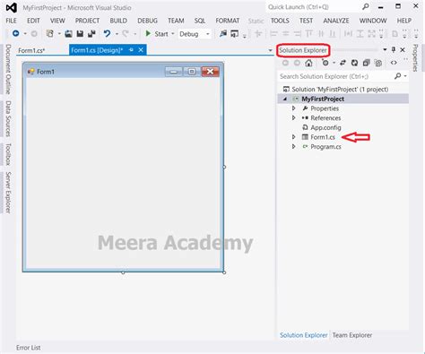 Start With C Windows Forms Application