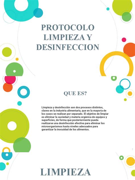 Guía Sobre Protocolos De Limpieza Y Desinfección En La Industria Alimentaria Pdf Detergente