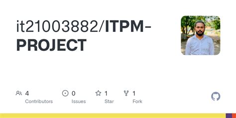 Github It21003882 Itpm Project