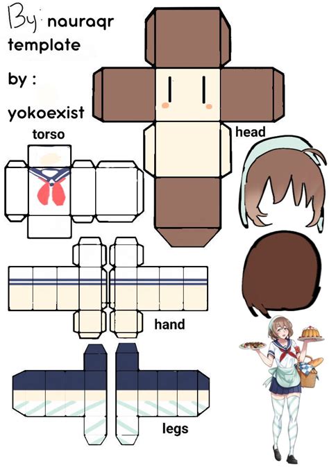 Amai Odayaka Papercraft Yandere Simulator Yandere Simulator