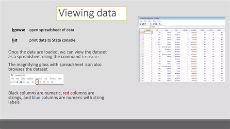 Introduction To Stata Pptx Programming Languages Computing