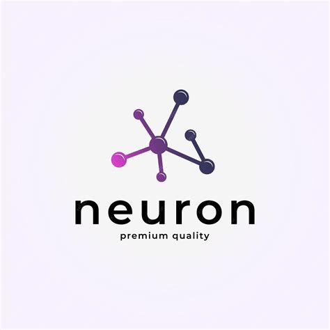 Premium Vector Brain Logo Or Neuron Nerve Icon Seaweed Vector Simple