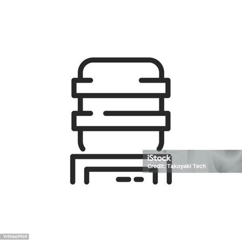 사무실 물 냉각기 디스펜서 아이콘입니다 벡터 개요 편집 가능한 아이콘 기호 작업장 수분 공급 물 공급 및 다과 검은색에 대한 스톡 벡터 아트 및 기타 이미지 Istock